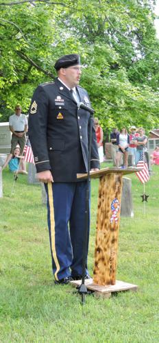 Paying tribute to those who paid the ultimate sacrifice for our country ...