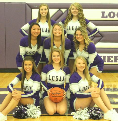 Logan varsity basketball cheerleaders | Sports | logandaily.com