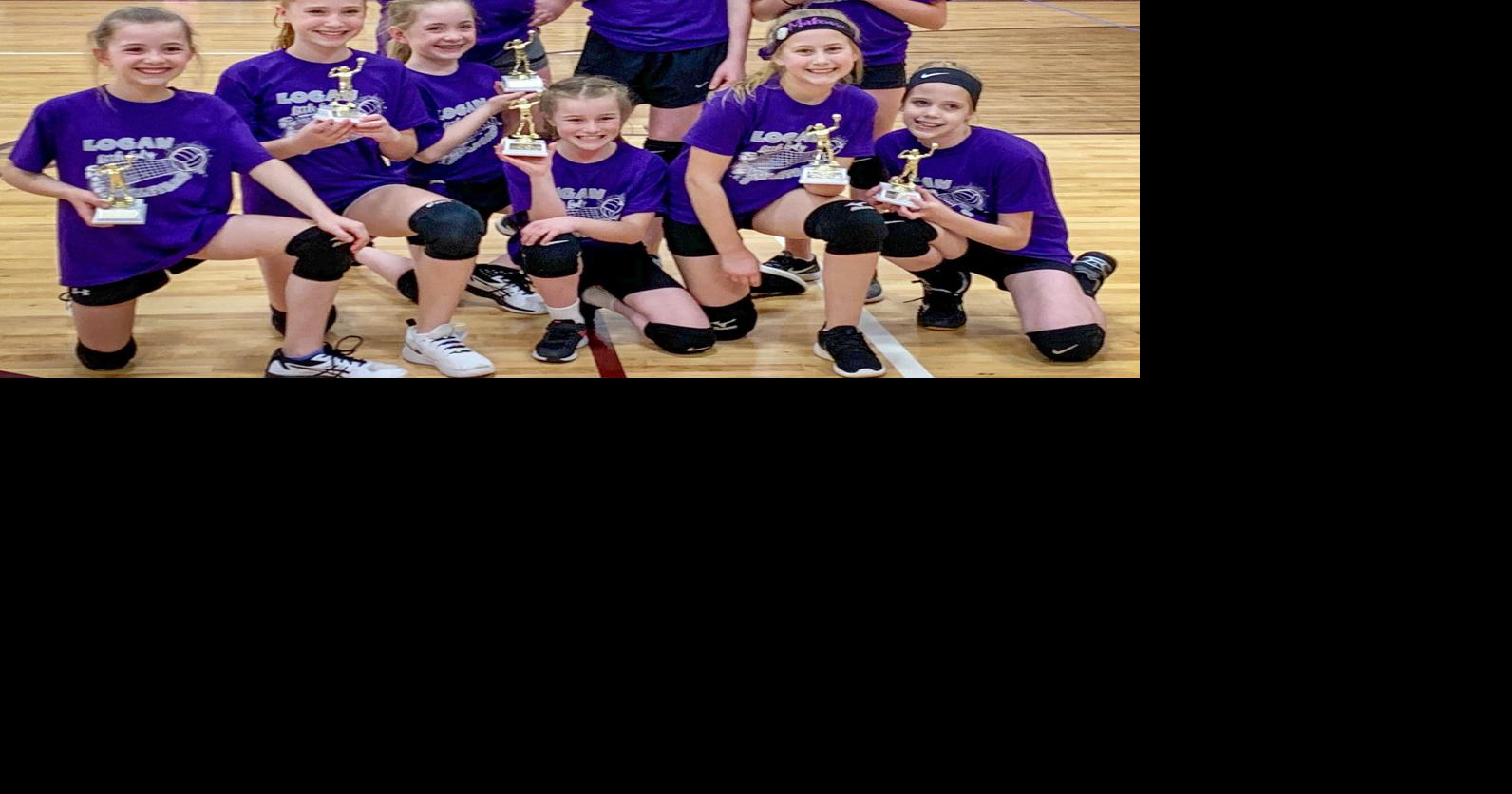 Fifth-grade volleyball champions | Sports | logandaily.com