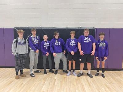 Coakley, Gedeon, led Logan to runner-up finish at The Logan Wrestling ...