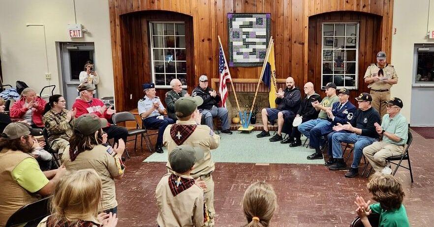 Scouts BSA Troop and Pack 236 celebrate local veterans. | | logandaily.com
