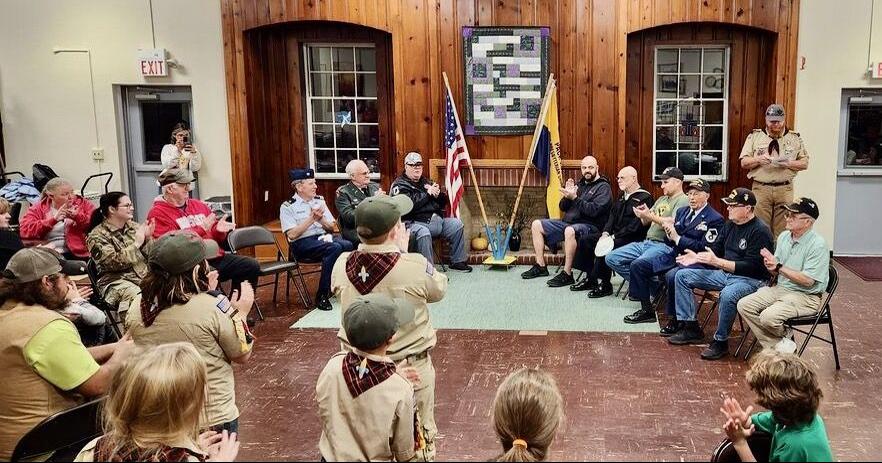 Scouts BSA Troop and Pack 236 celebrate local veterans. | | logandaily.com