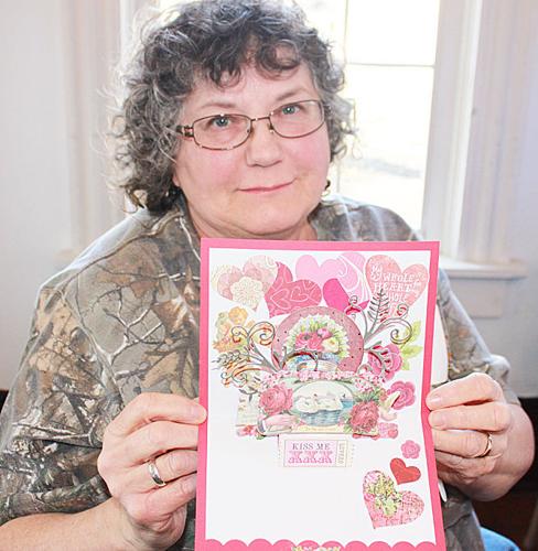 Ladies make Valentine's Day cards for a great cause | News | logandaily.com