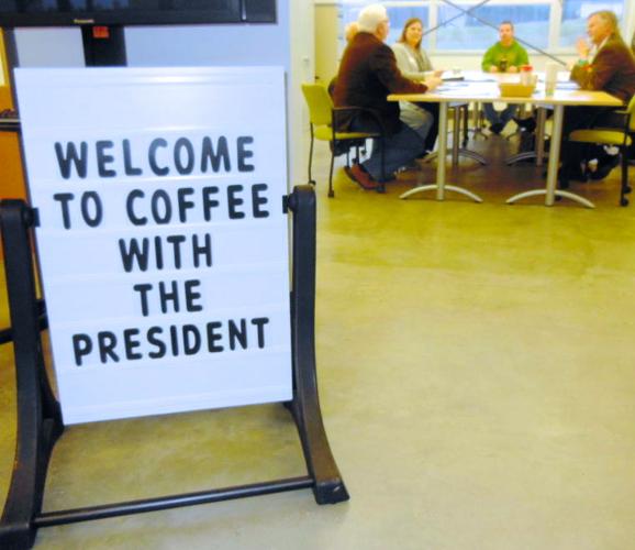 Coffee with the President | News | logandaily.com