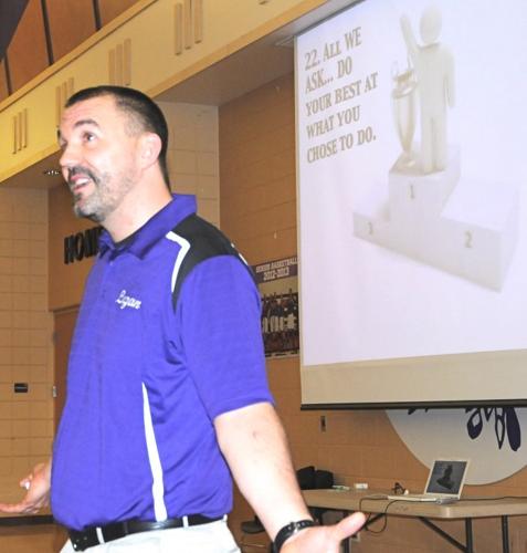 New Logan football coach Burke meets Chieftain Nation | Sports ...