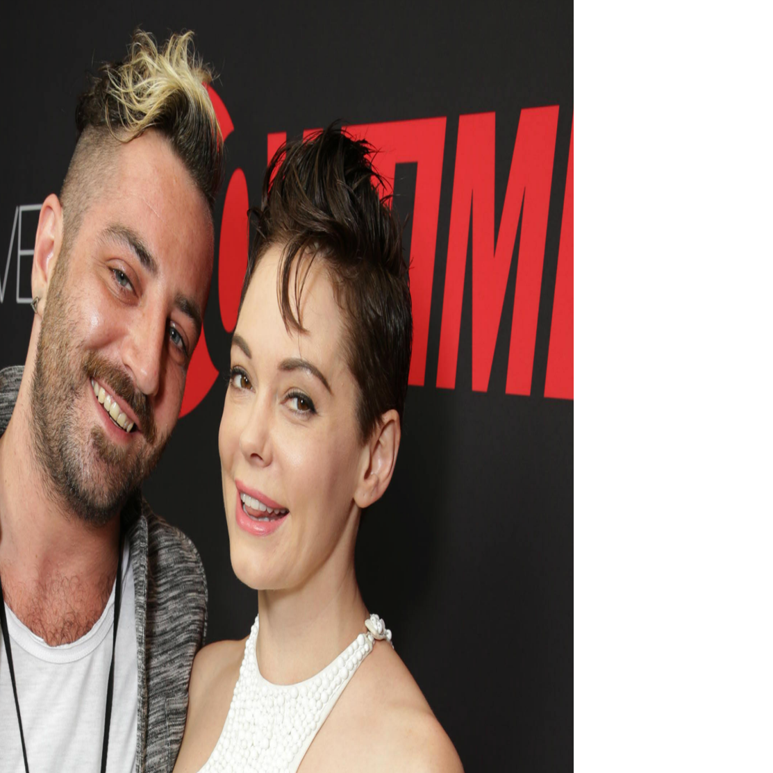 who dated rose mcgowan