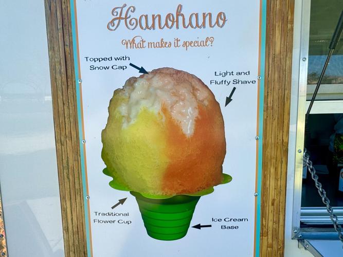 Find a food truck: Hanohano Shave Ice features colors of the rainbow at ...