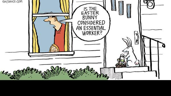 Editorial Cartoon: Essential worker? | Editorial | lompocrecord.com