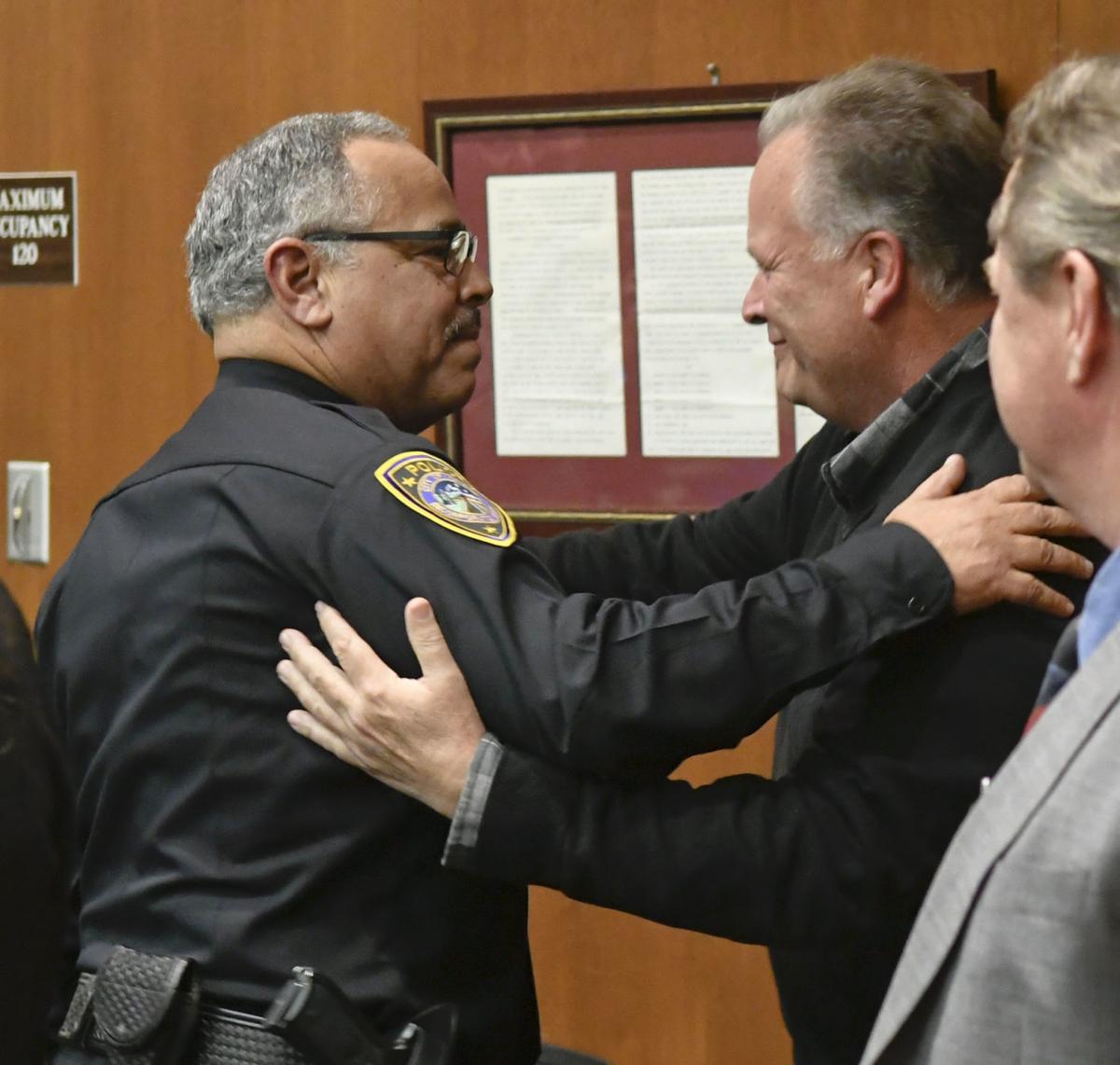 Photos: Lompoc Police Chief Joe Mariani oath of office ceremony at City ...
