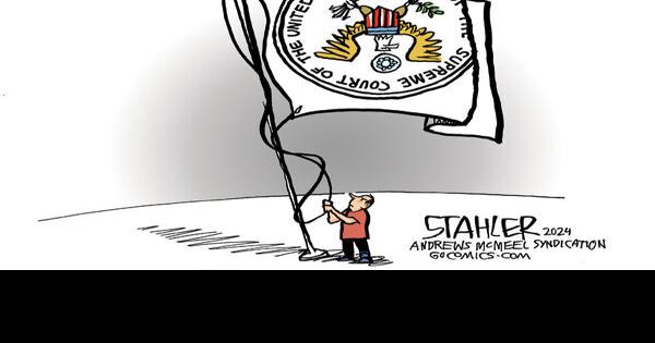 Editorial Cartoon: Distress | | lompocrecord.com