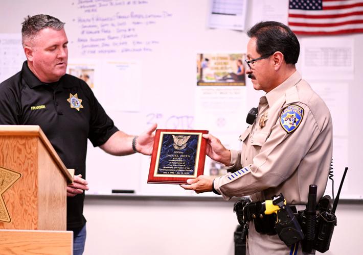 Santa Maria CHP officer honored at retirement after 33-year career ...
