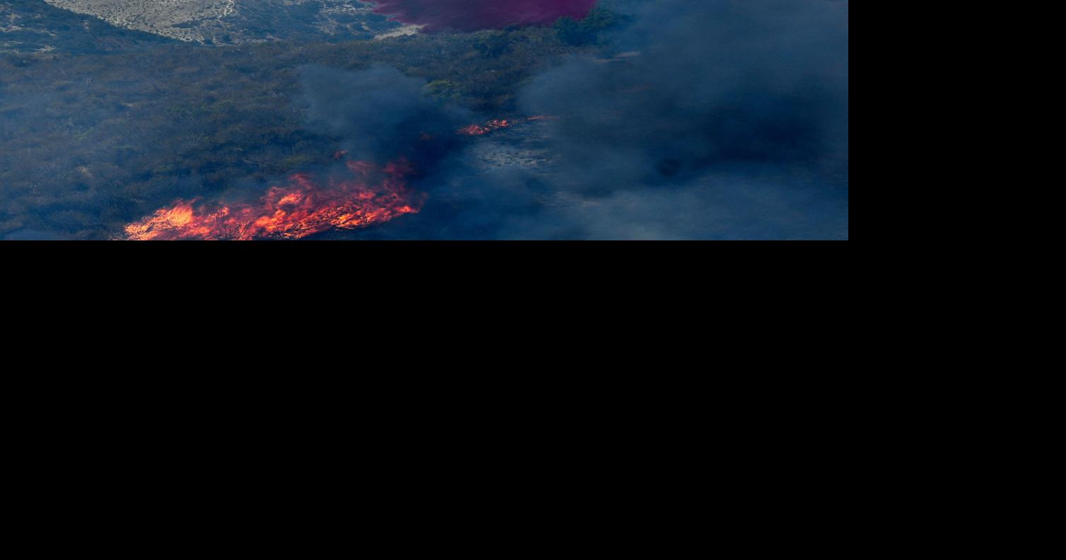 Forward progress stopped on 110-acre Windmill fire burning near ...