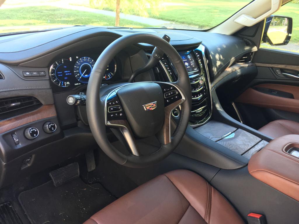 escalade interior 2017