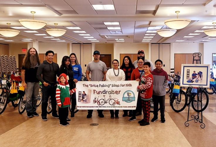 Brice Fabing Memorial Bikes 4 Kids holiday drive gifts over 130 bikes ...
