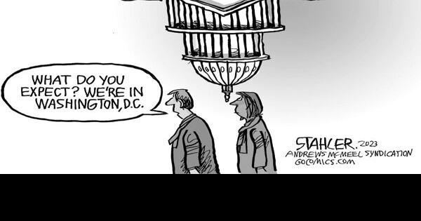 Editorial Cartoon: Upside down | Editorial | lompocrecord.com