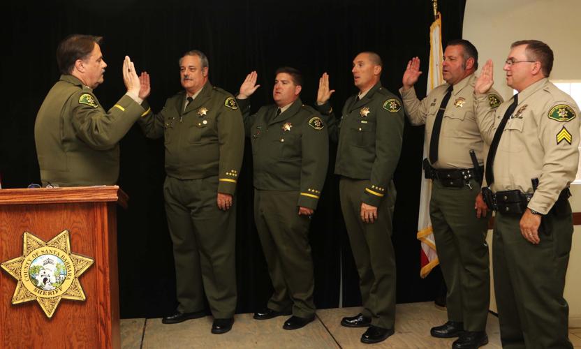 New undersheriff sworn in during Sheriff's Office promotional ceremony ...