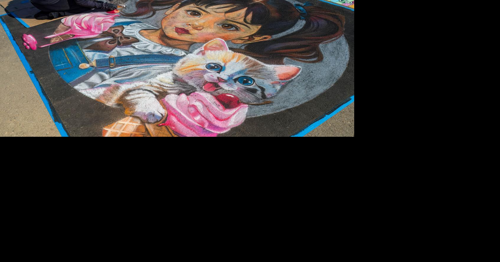 Lompoc's 5th annual chalk festival puts the 'art' in City of Arts ...
