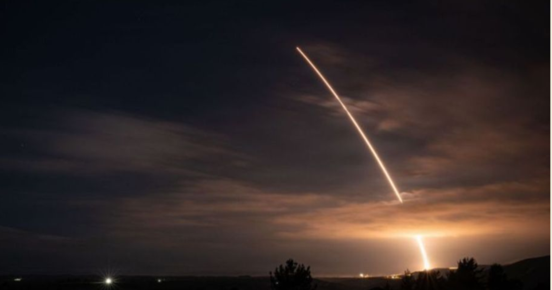 Air Force conducts Minuteman III ICBM test launch from Vandenberg ...