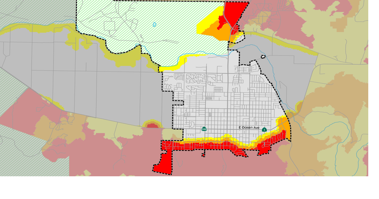Lompoc Fire Department releases updated fire severity map | Local News ...