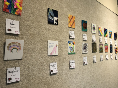 Tiny art show on display at Lompoc Public Library through October ...