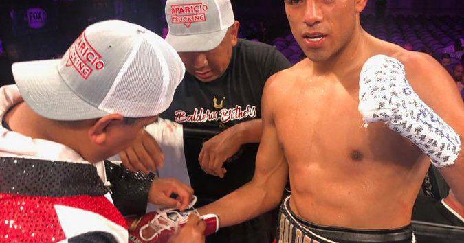 Boxing: Karlos Balderas fractures hand, still wins fight via TKO ...