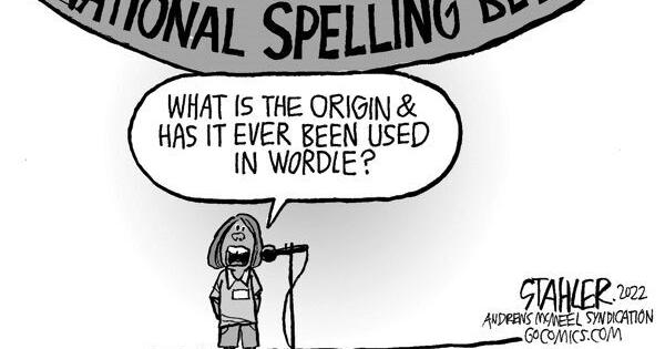 Editorial Cartoon: Spelling conundrum | Editorial | lompocrecord.com