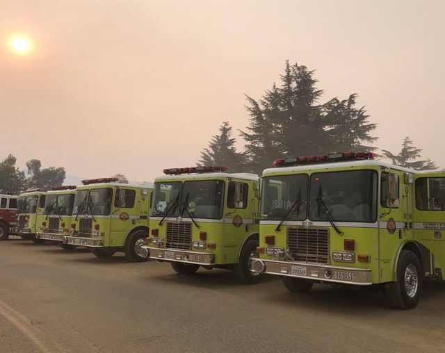 Santa Maria Fire Department deploys 4-person team to fight Silverado ...