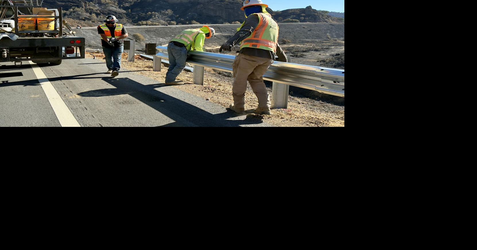 Highway 166 reopens; hour-long traffic delays expected; Gifford fire ...