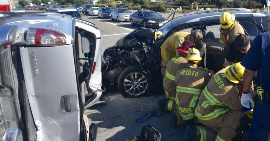 Two injured in crash at Highway 1 and Harris Grade | Local News ...