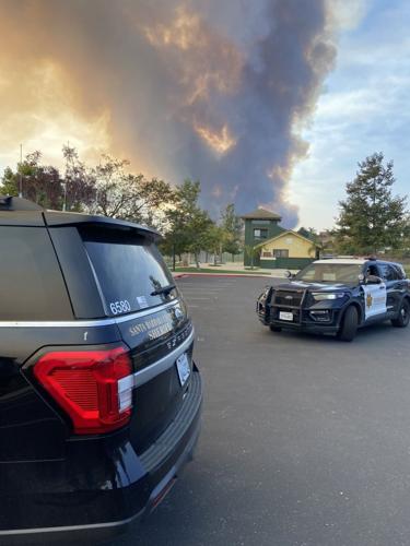 Santa Lucia fire chars 150 acres, 35% contained; Hancock's Lompoc ...