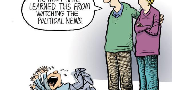 Editorial Cartoon: Tantrums | | lompocrecord.com