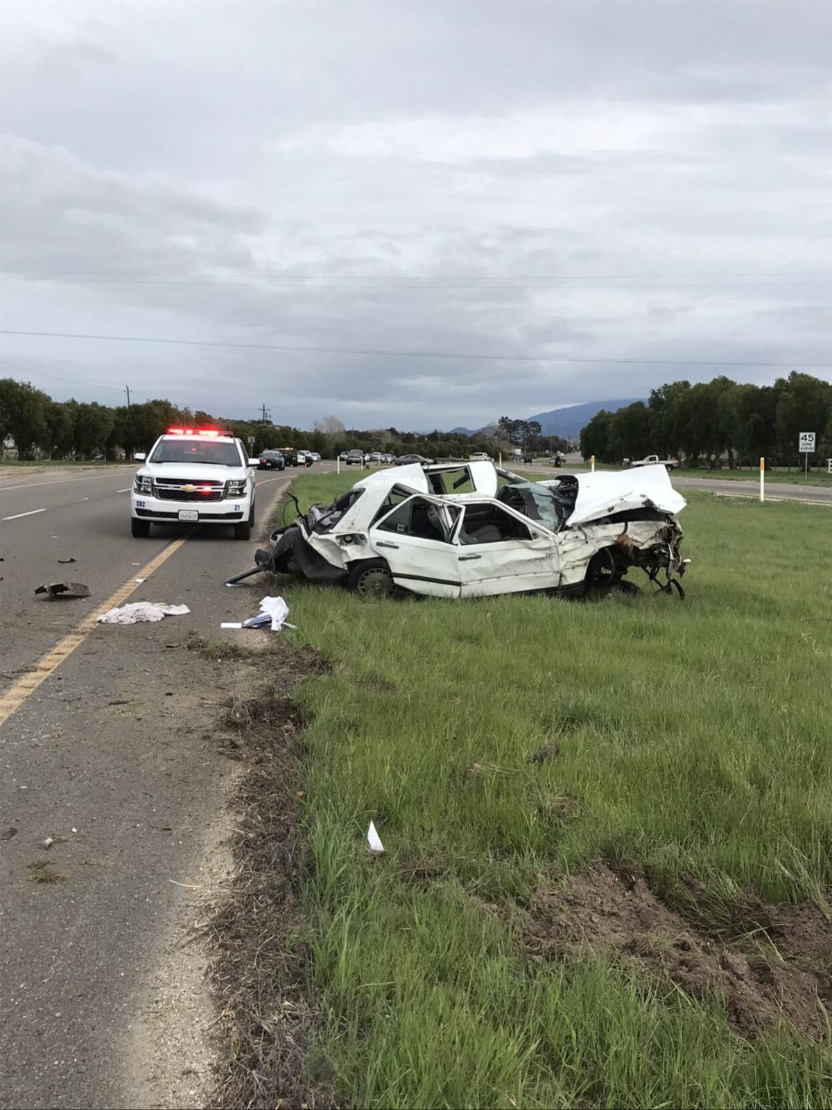 Lompoc man suffers major injuries in rollover crash on Hwy 246 near ...