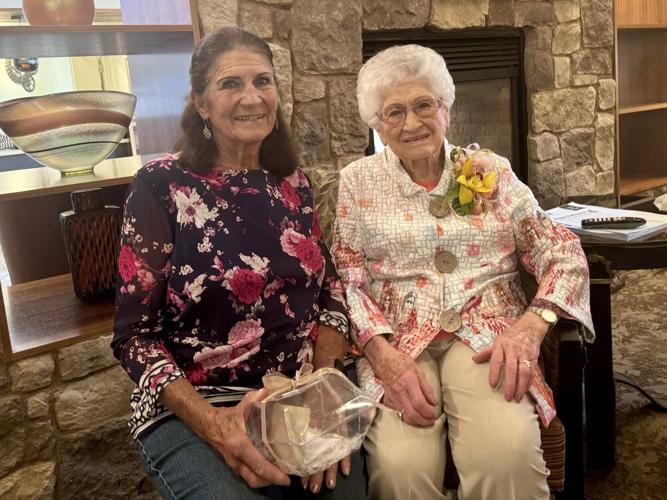 Florence 'Flo' Sasse celebrates 103rd birthday surrounded by friends ...