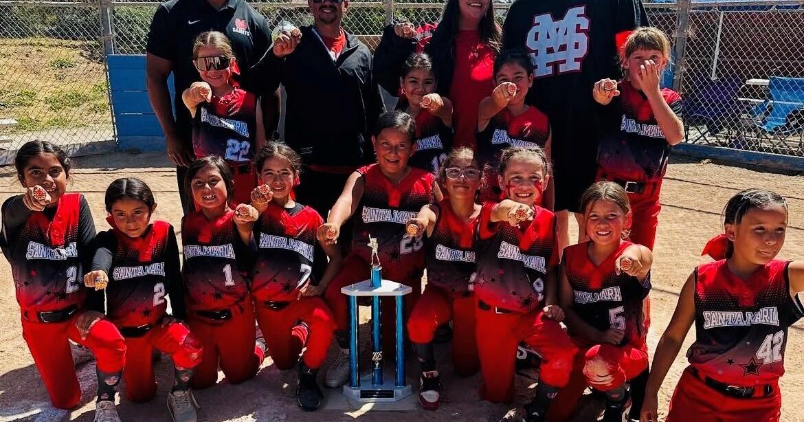 Santa Maria youth softball team qualifies for state games | Youth ...