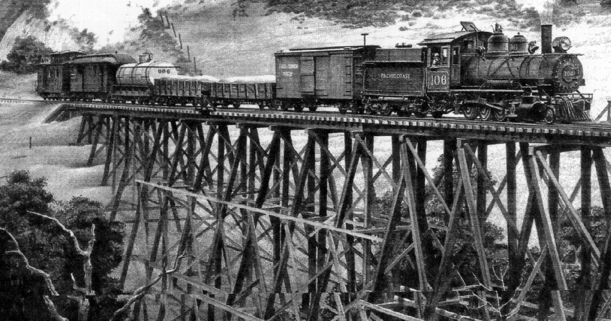 Lompoc's first railroad station was over the hill and far away | Our ...