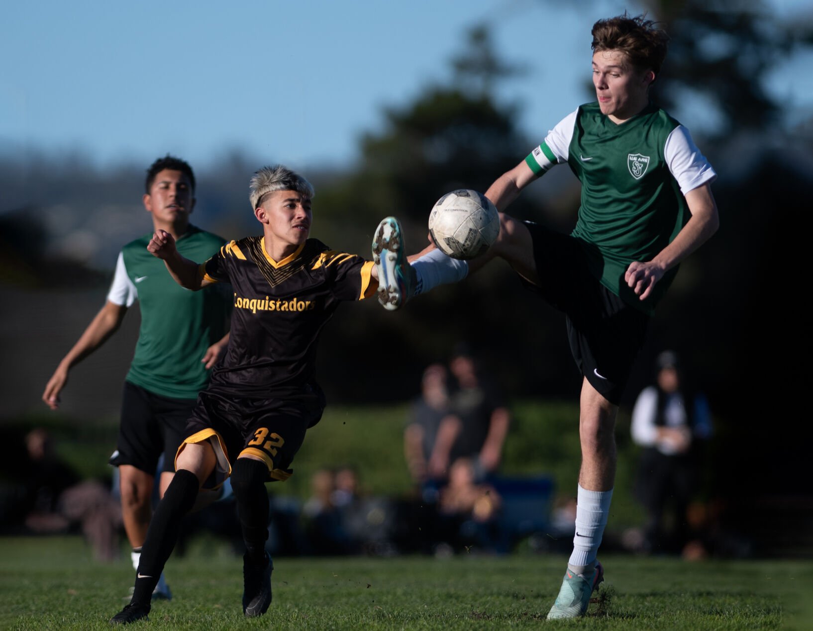 Cabrillo, St. Joseph boys soccer battle to 4-4 tie | Photos | High ...