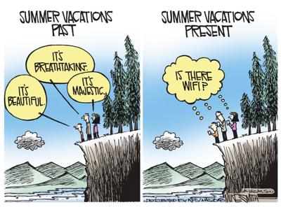 Editorial Cartoon: Summer vacations | Editorial | lompocrecord.com