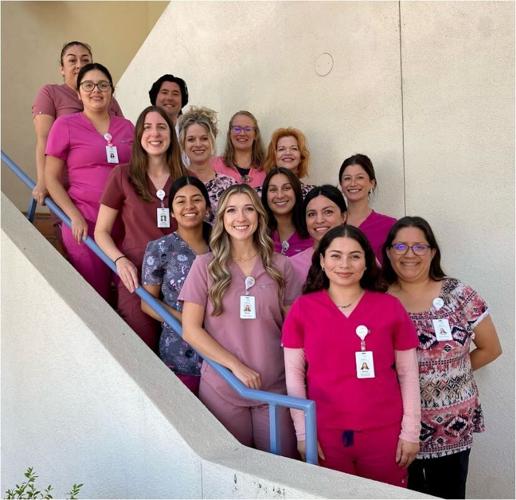 Ridley-Tree Cancer Center lights up pink for Breast Cancer Awareness ...