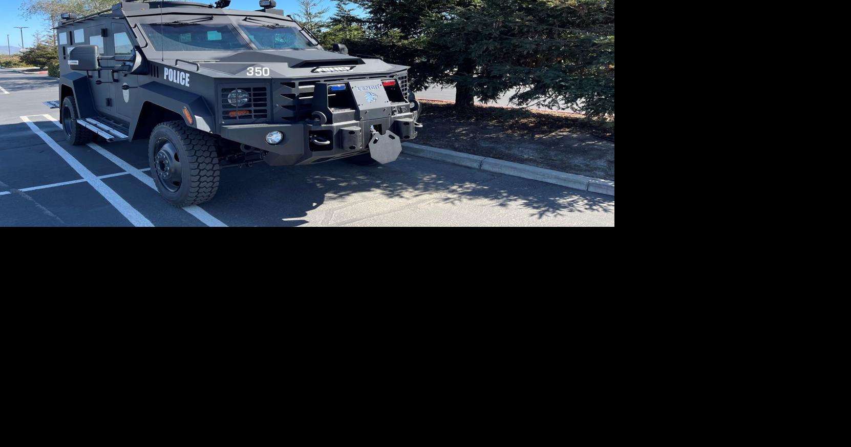 New BearCat armored vehicle purchased by Santa Maria Police | Crime and ...