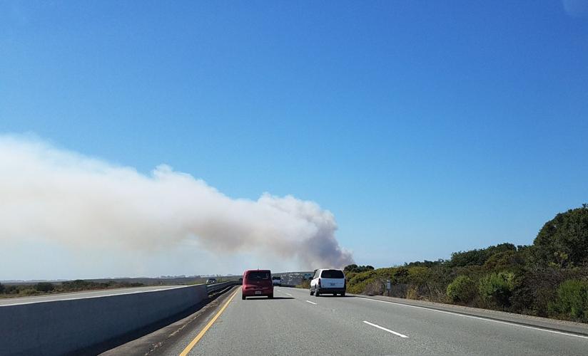 High winds fan fire burning on Vandenberg's North Base | Local News ...