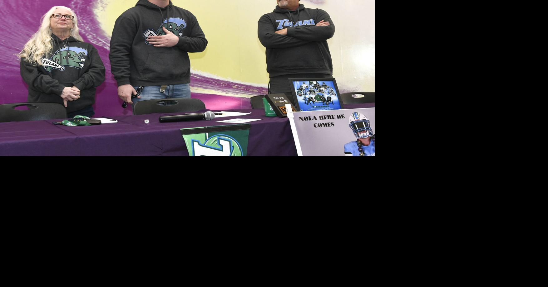 Caleb Thomas signs with Tulane: Righetti football standout joins Green ...