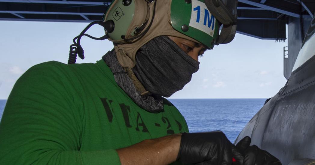 Local heroes: Santa Maria native, sailor assigned to F/A-18F Super ...