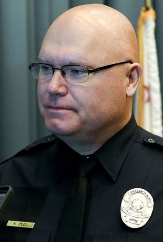 New sergeant on campus: Kenneth Reed sworn in at Hancock College ...