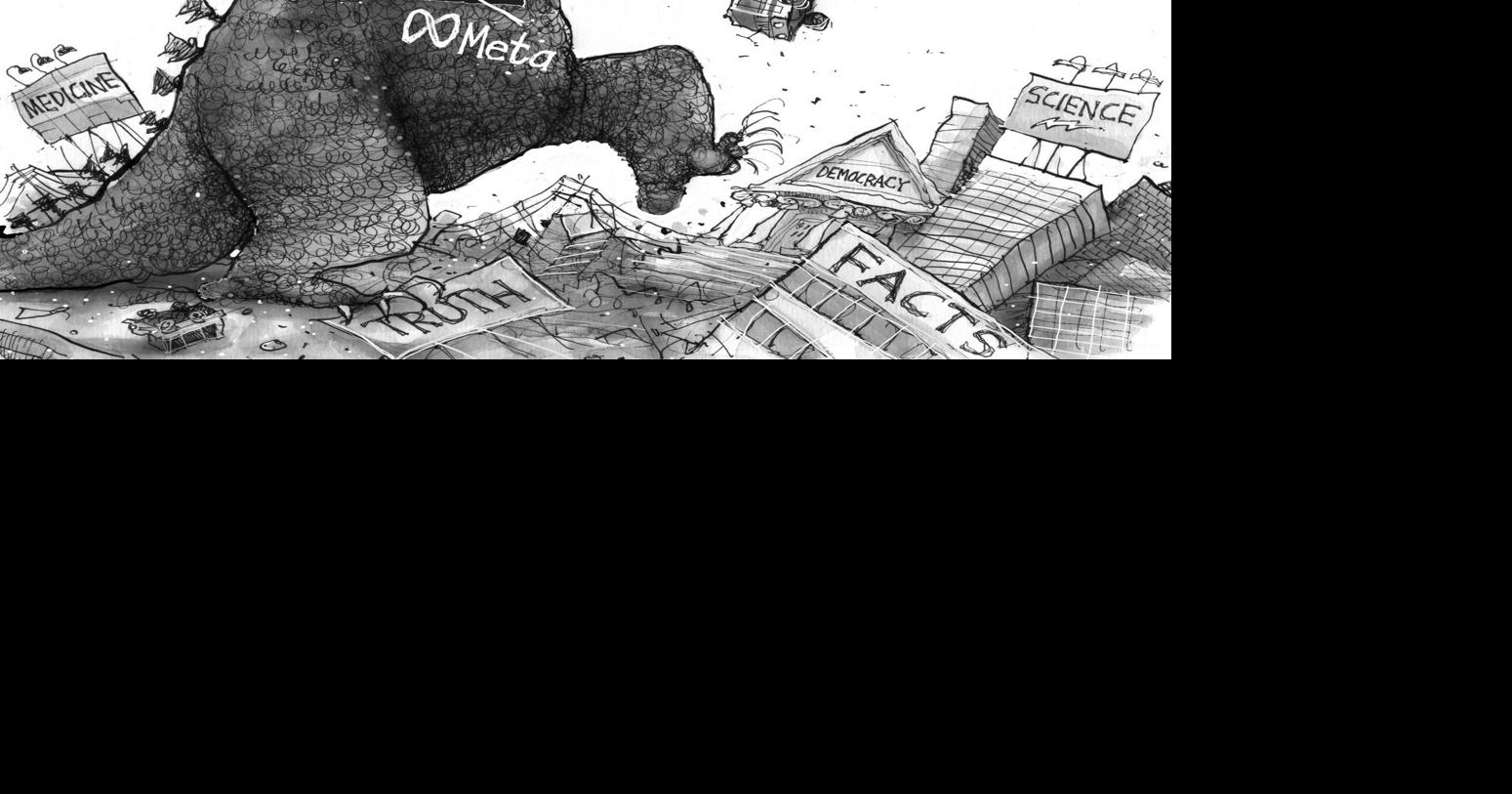 Editorial Cartoon: Meta | Editorial | lompocrecord.com