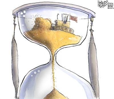 Editorial Cartoon: Beach replenishment | Editorial | lompocrecord.com