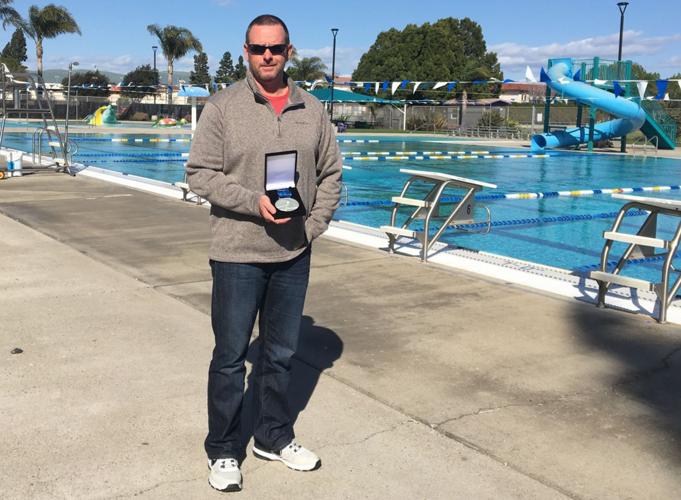 Prenot's swim coach, Mike Ashmore, receives Olympic Order of Ikkos ...