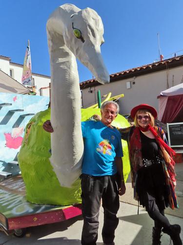 Artists prep for Saturday's Santa Babara Summer Solstice Parade ...