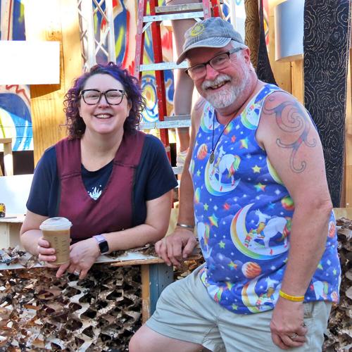 Artists prep for Saturday's Santa Babara Summer Solstice Parade ...