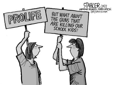 Editorial Cartoon: Debate | Editorial | lompocrecord.com