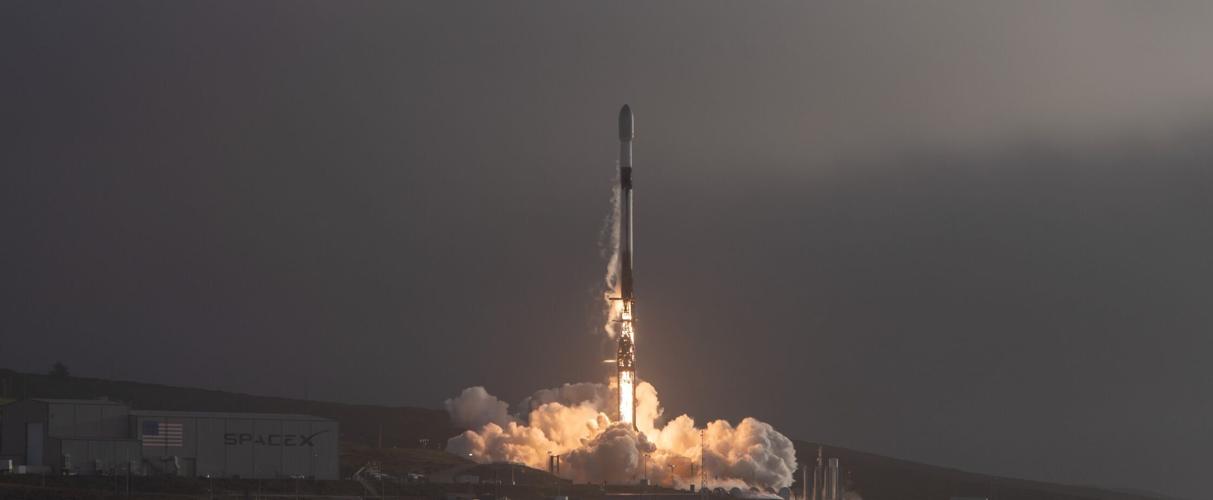 Falcon 9 rocket launches from Vandenberg in third 2024 mission from ...